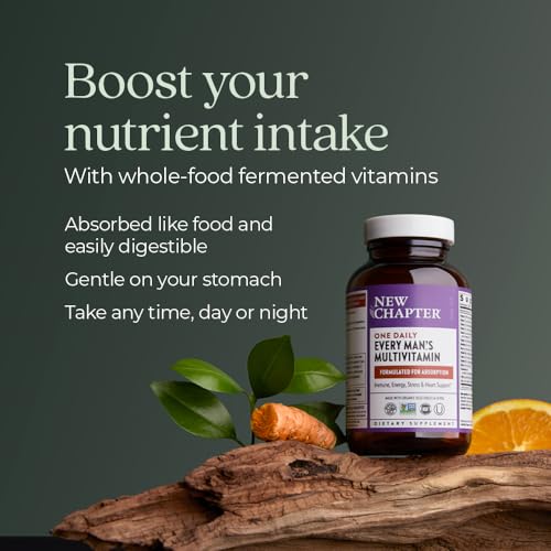 New Chapter multivitamins for energy