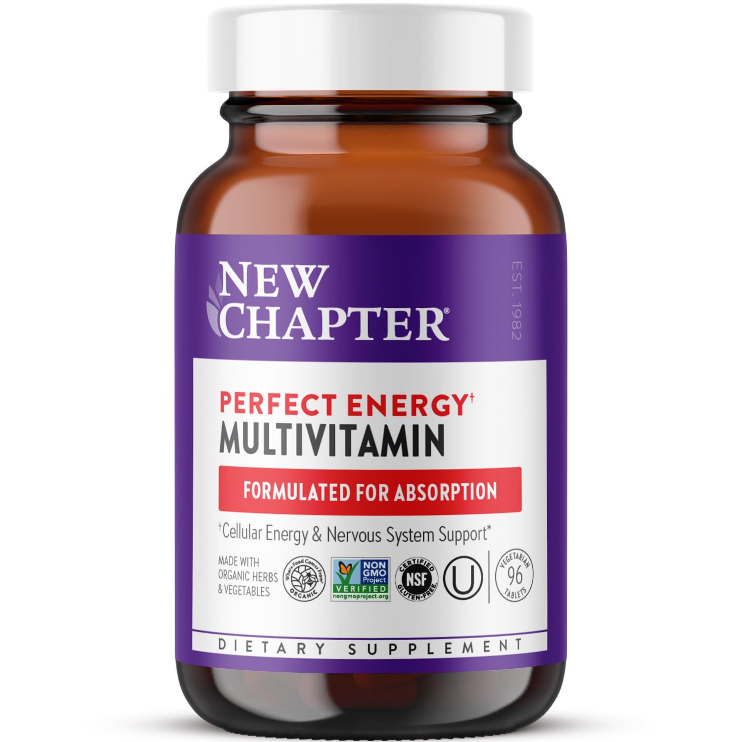 New Chapter multivitamins for energy