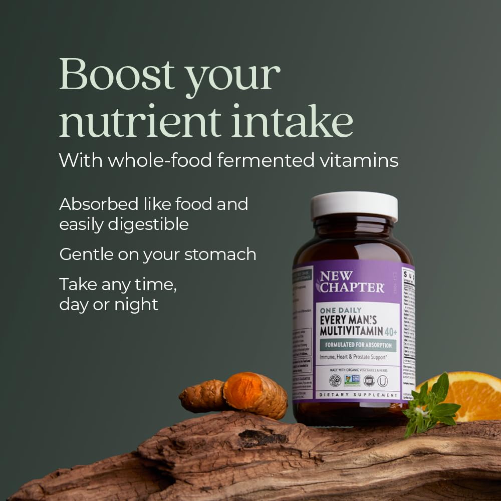 New Chapter multivitamins for vitality