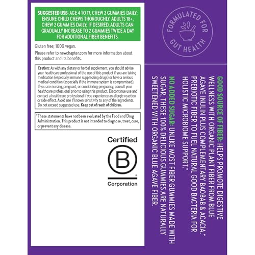 New Chapter organic fiber for wellness