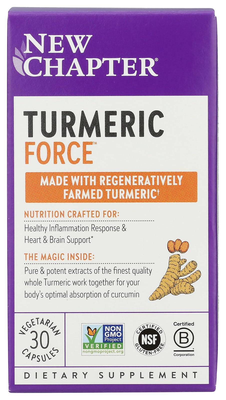New Chapter Turmeric Force capsules