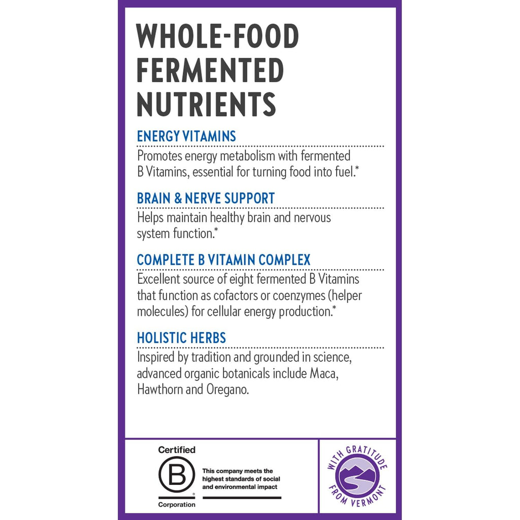 New Chapter vitamin b complex for vitality