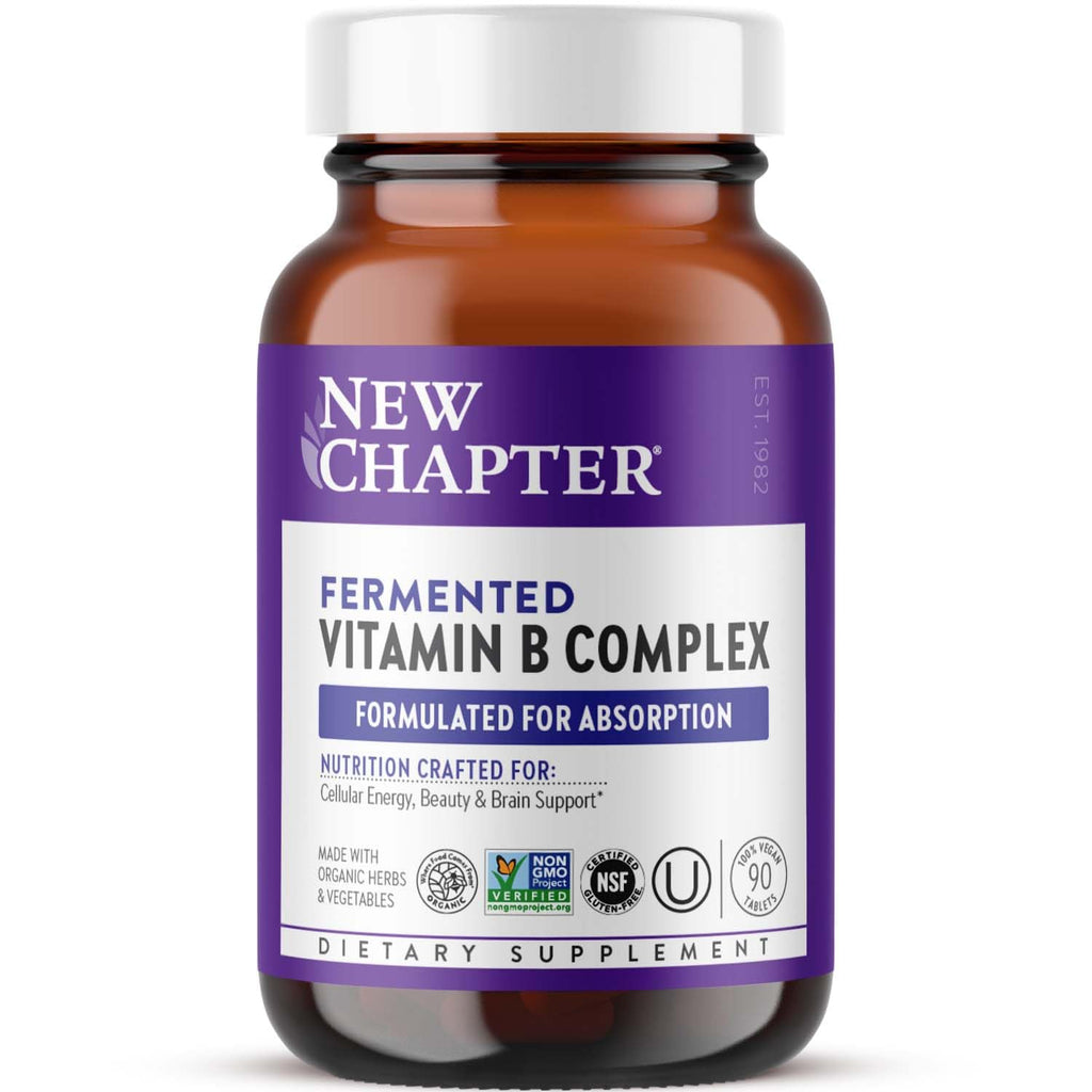 New Chapter vitamin b complex tablets