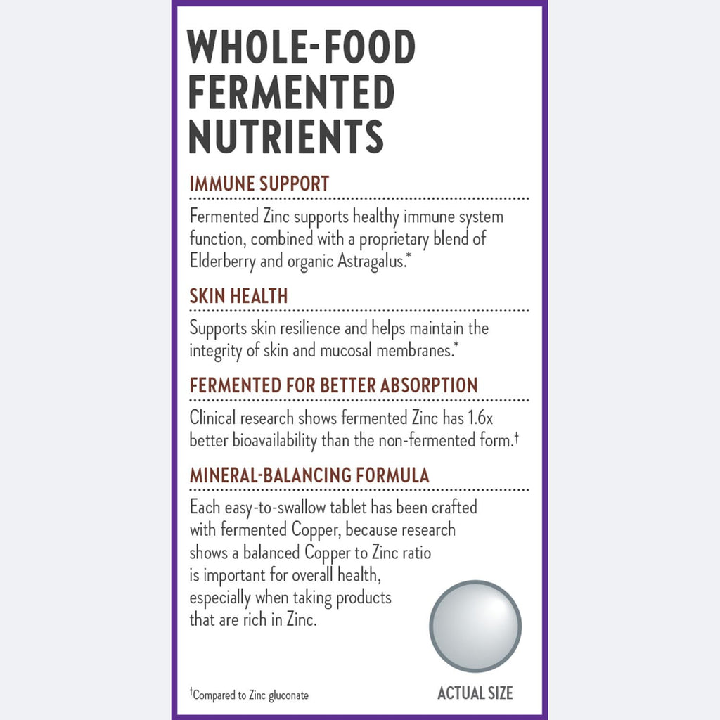 New Chapter zinc for skin health