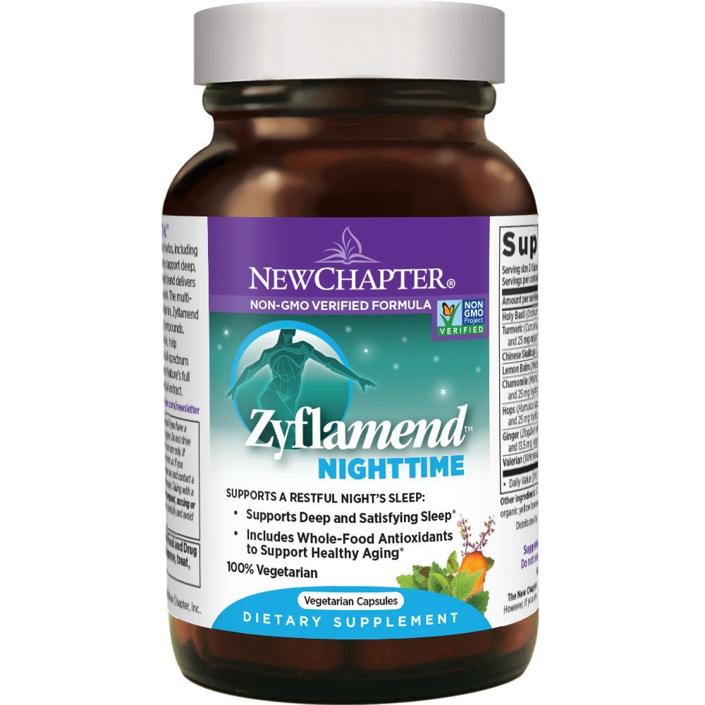 New Chapter Zyflamend Nighttime supplement for restful sleep