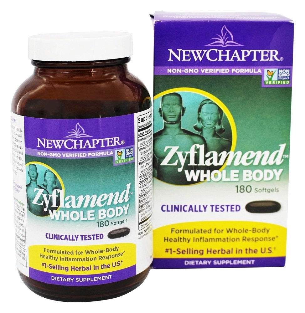 New Chapter Zyflamend Whole Body multivitamins