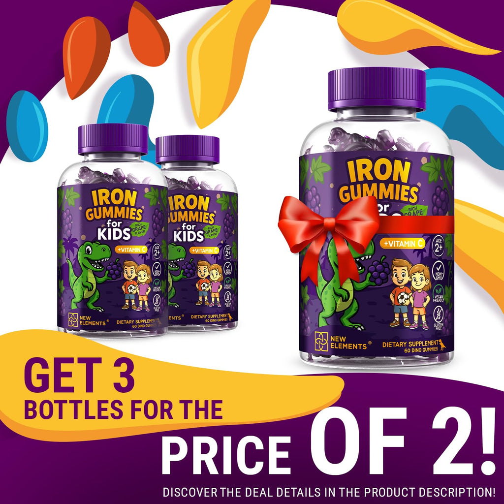 New Elements iron supplement benefits