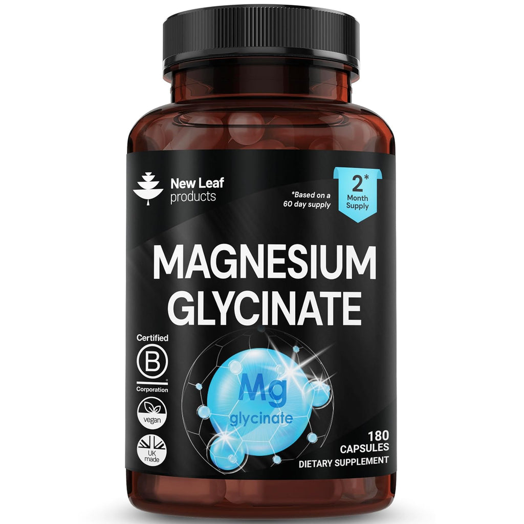 New Leaf magnesium glycinate capsules