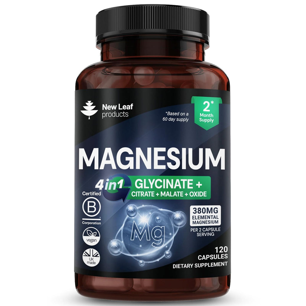 New Leaf magnesium glycinate capsules