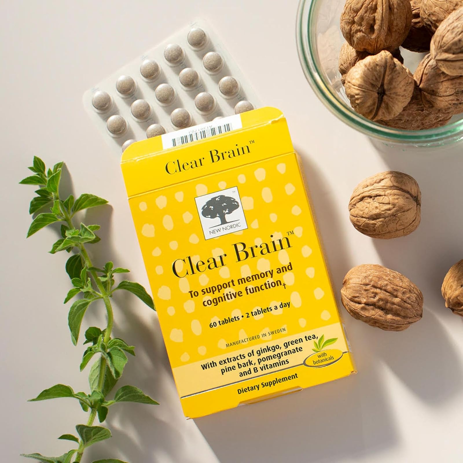 New Nordic Clear Brain supplement benefits