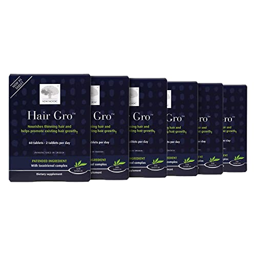 NEW NORDIC Hair GRO tablets with biotin