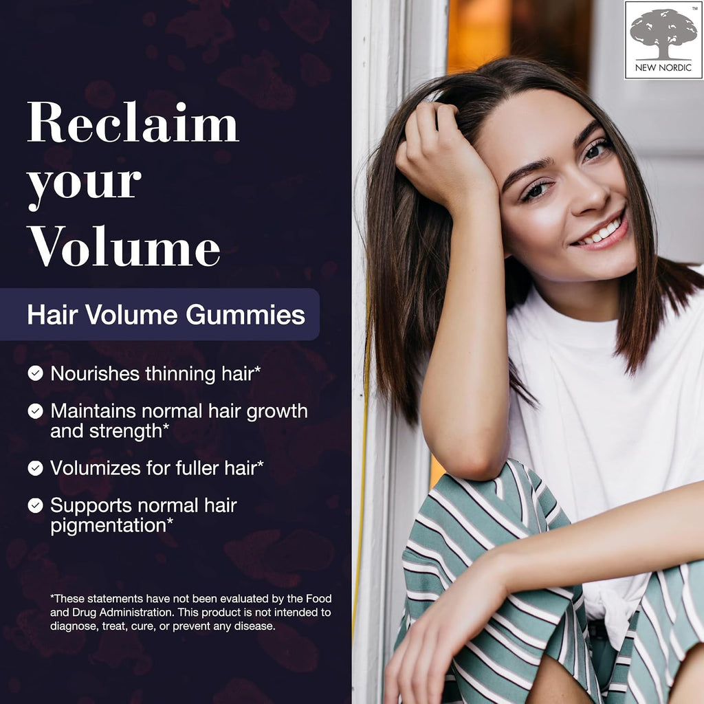 NEW NORDIC hair volume support