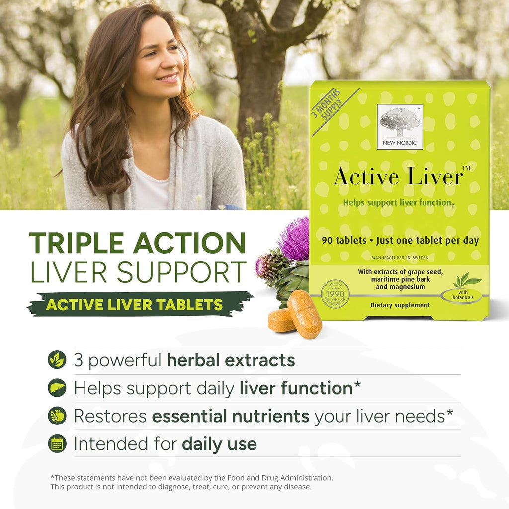 NEW NORDIC herbal supplement tablets