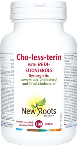 New Roots Cho-Less-Terin softgels for cholesterol support