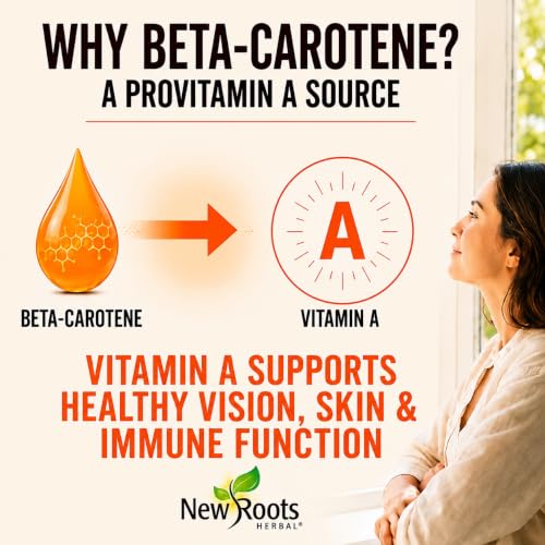 NEW ROOTS HERBAL beta-carotene benefits
