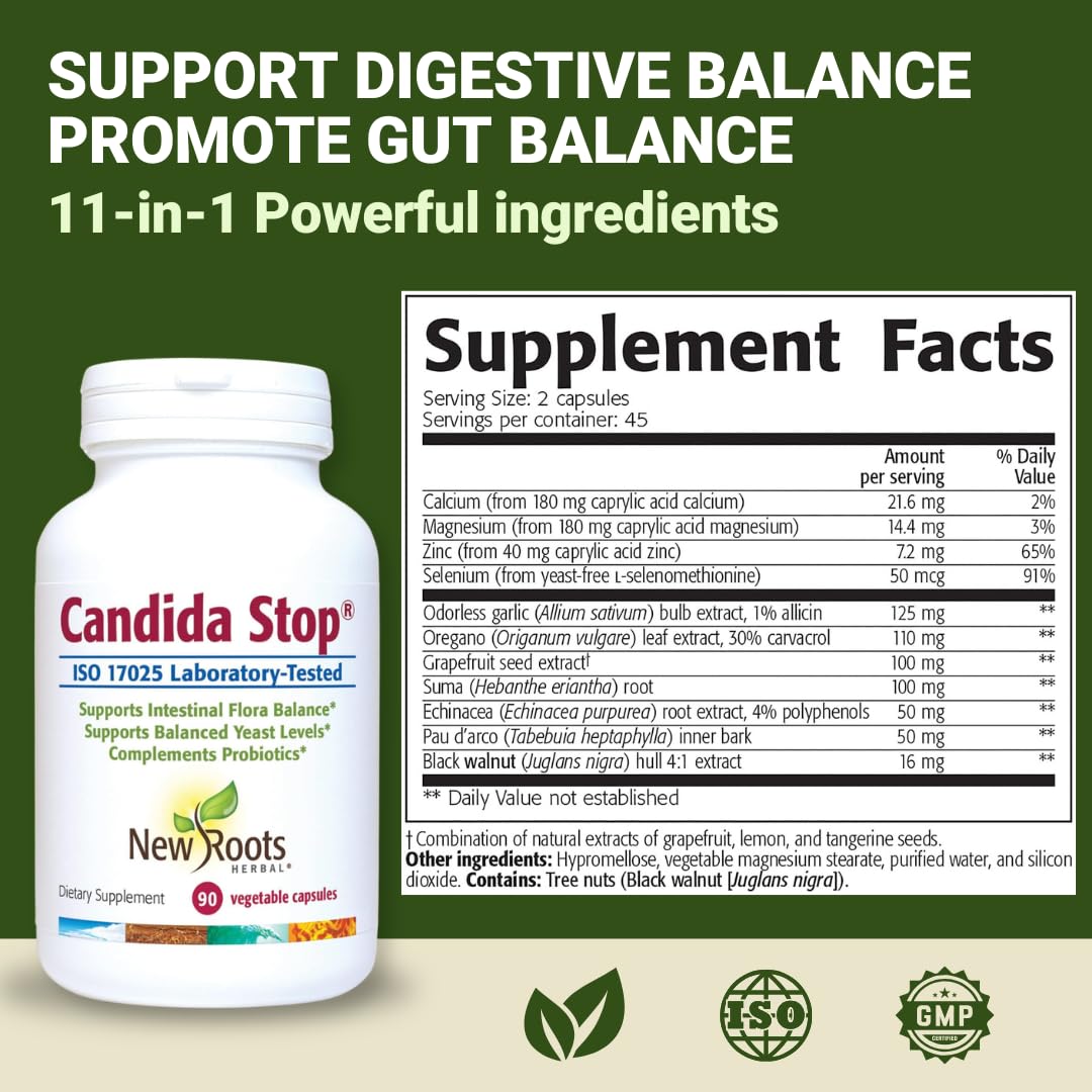 New Roots Herbal Candida support