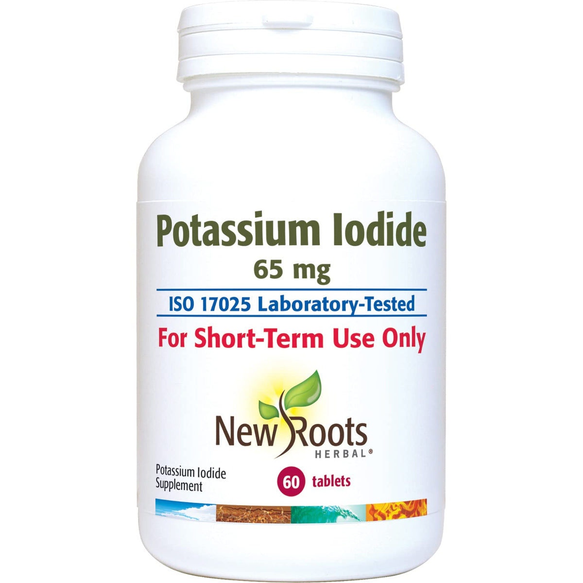 New Roots Herbal potassium iodide tablets