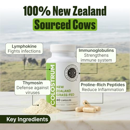 New Zealand colostrum for vitality
