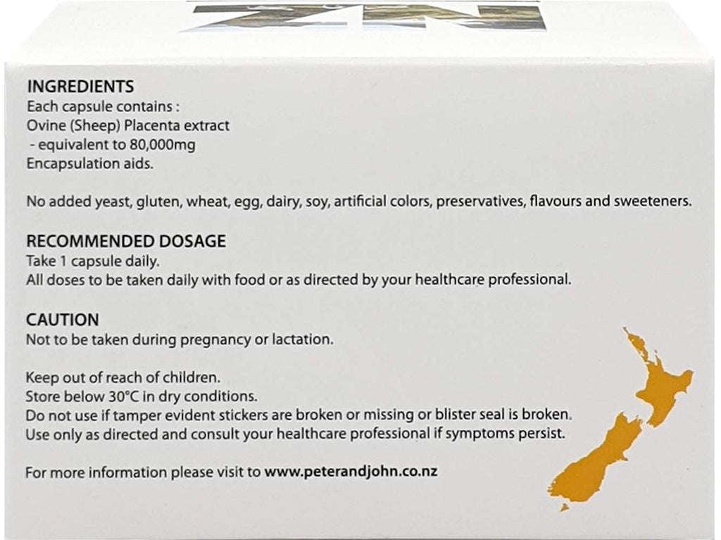 New Zealand sheep placenta extract benefits