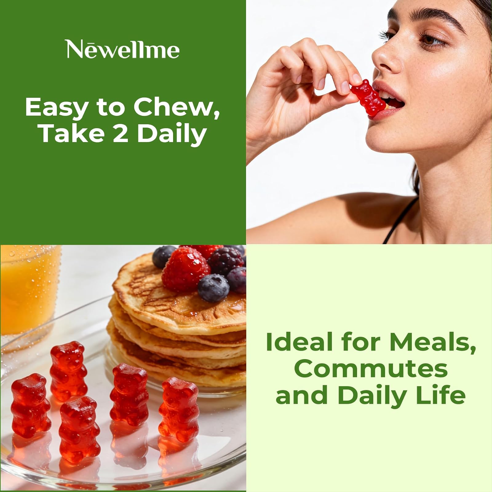 NEWELLME ACV gummies for healthy metabolism