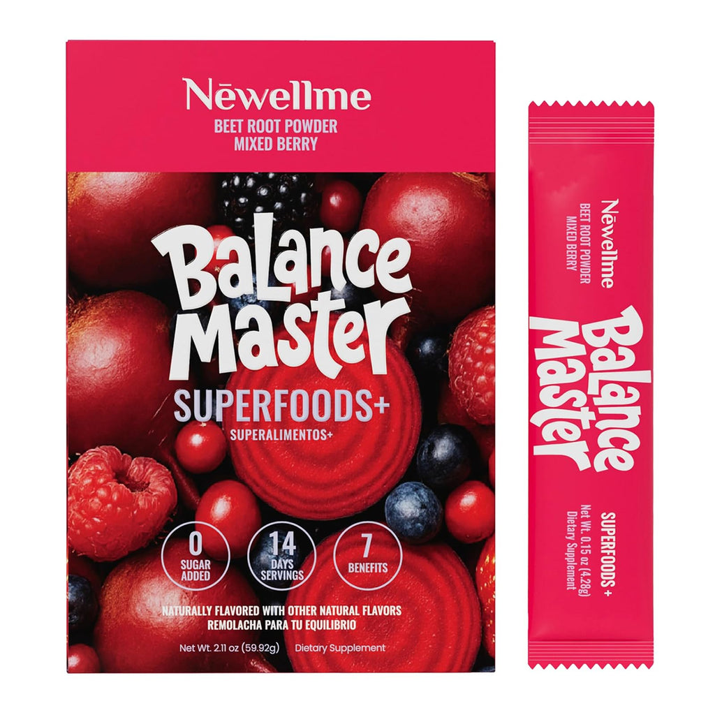 NEWELLME beet root superfood powder
