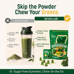 NEWELLME Super Greens Gummies for immune support