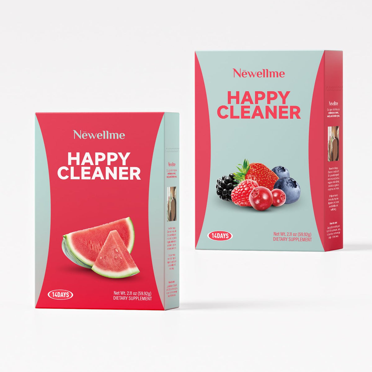 NEWELLME watermelon berry probiotic powder