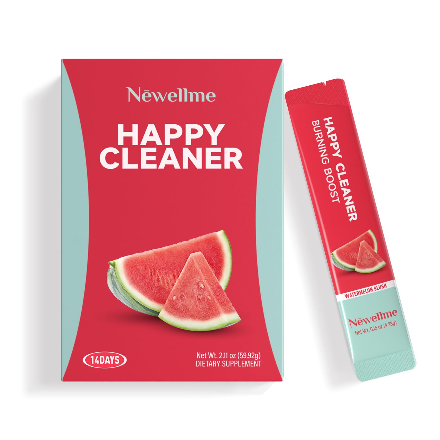 NEWELLME watermelon berry probiotic powder