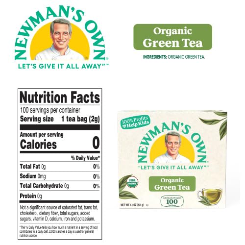 Newman's Own green tea