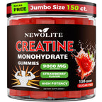 NEWOLITE strawberry creatine gummies