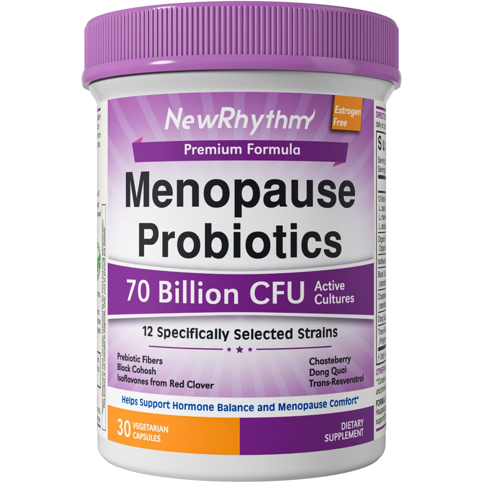 NewRhythm menopause probiotics for women