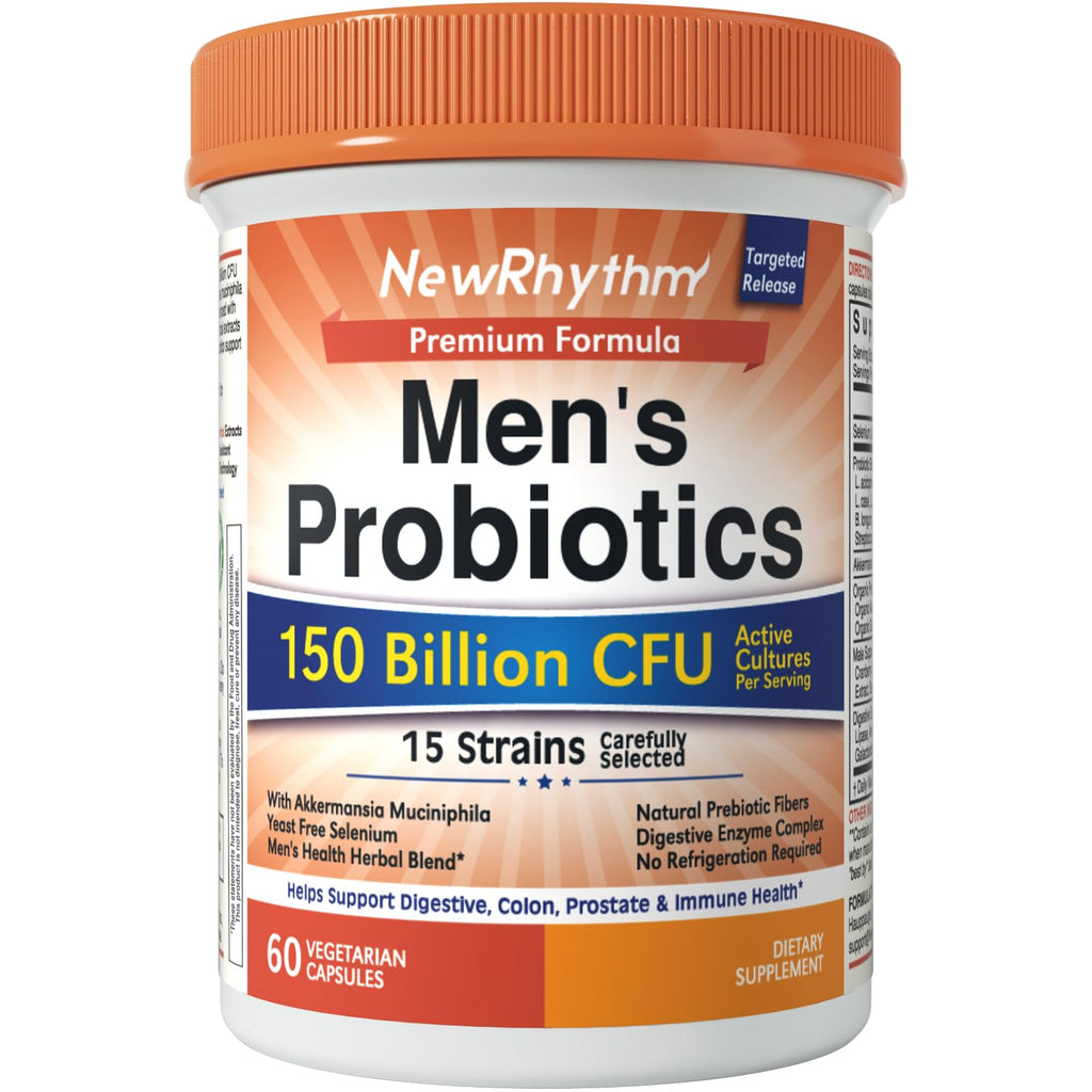 NewRhythm probiotics for men's health