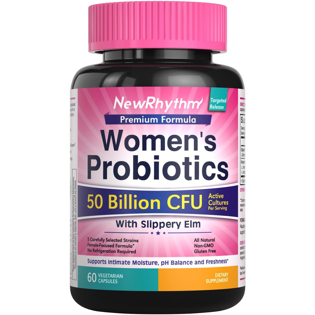 NewRhythm women's probiotics 50 billion CFU