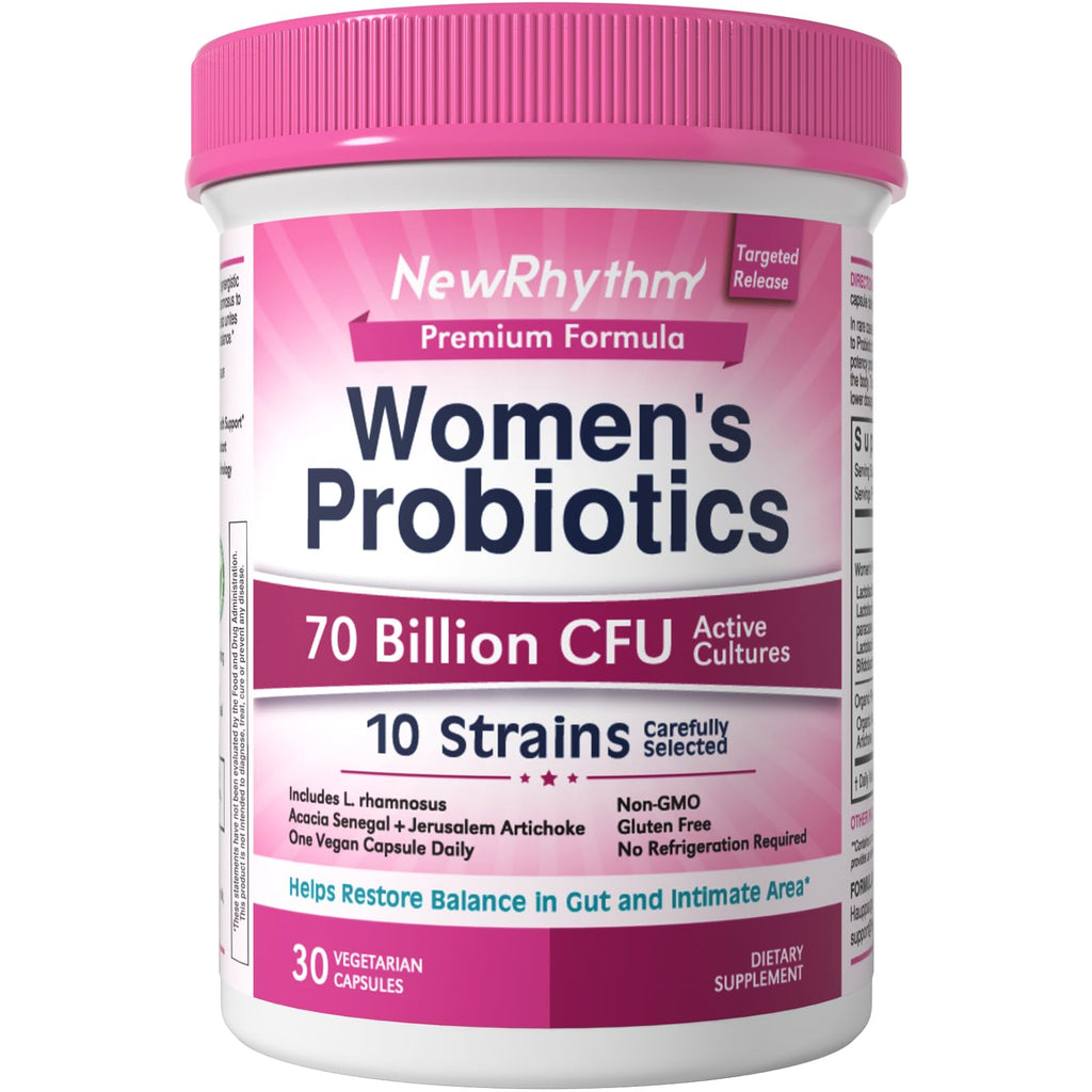 NewRhythm women's probiotics for gut health