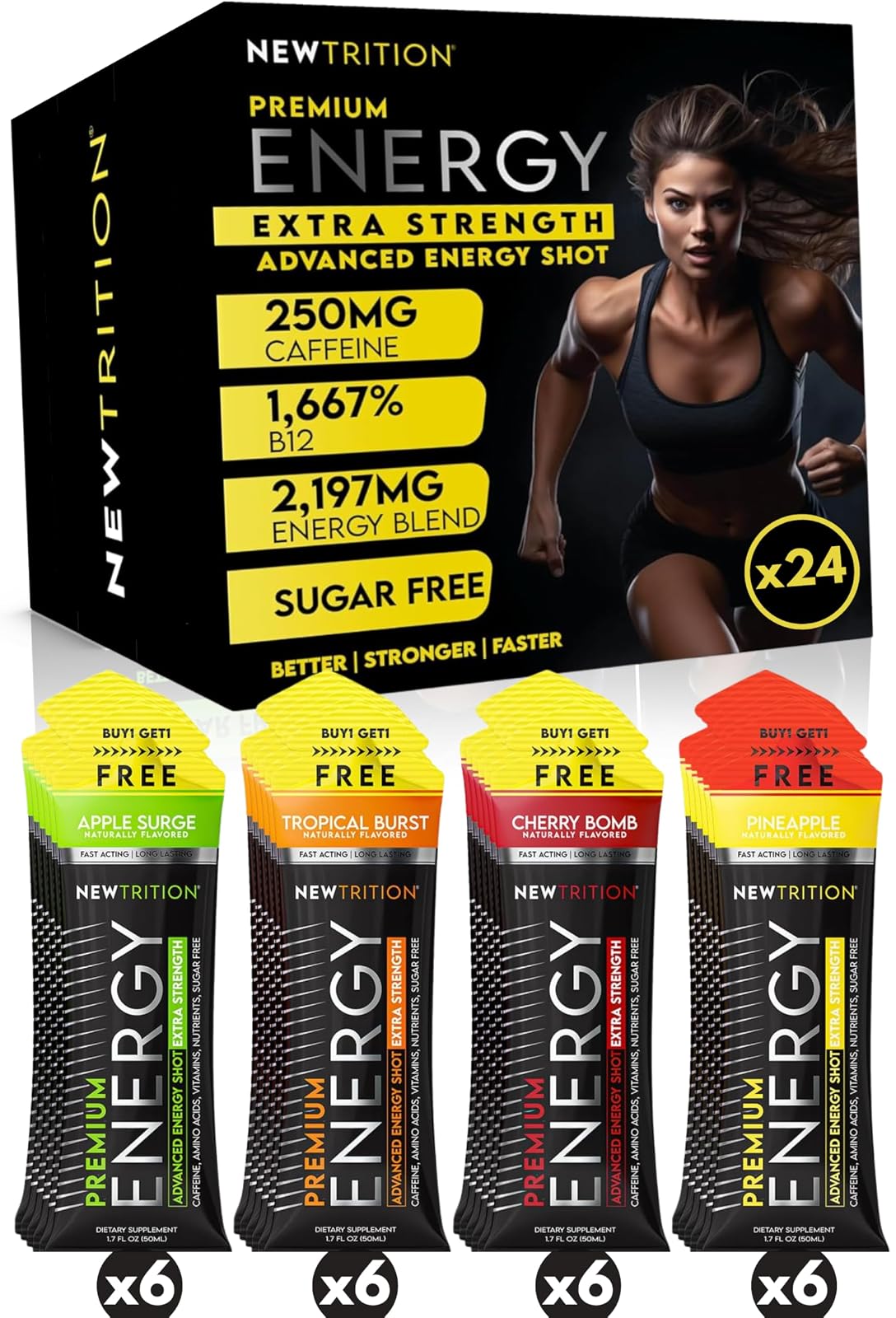 NewTrition energy shot for endurance
