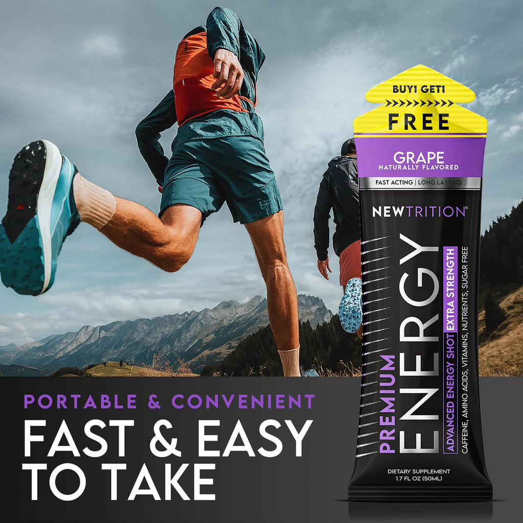 NewTrition energy shots for athletes