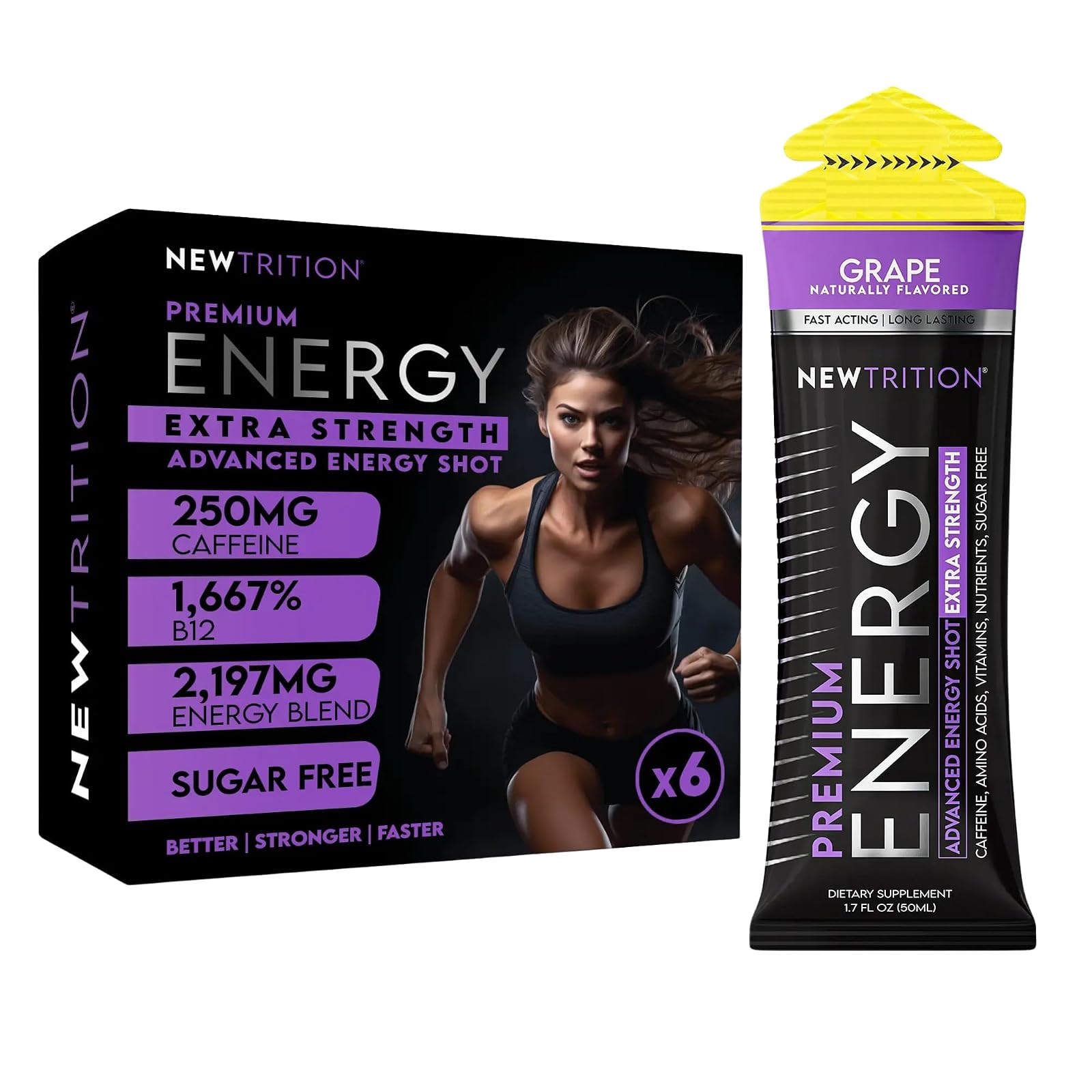 NewTrition energy shots for athletes