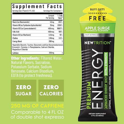 NewTrition energy shots for busy days