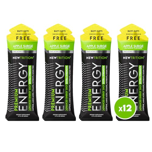 NewTrition energy shots for quick boost