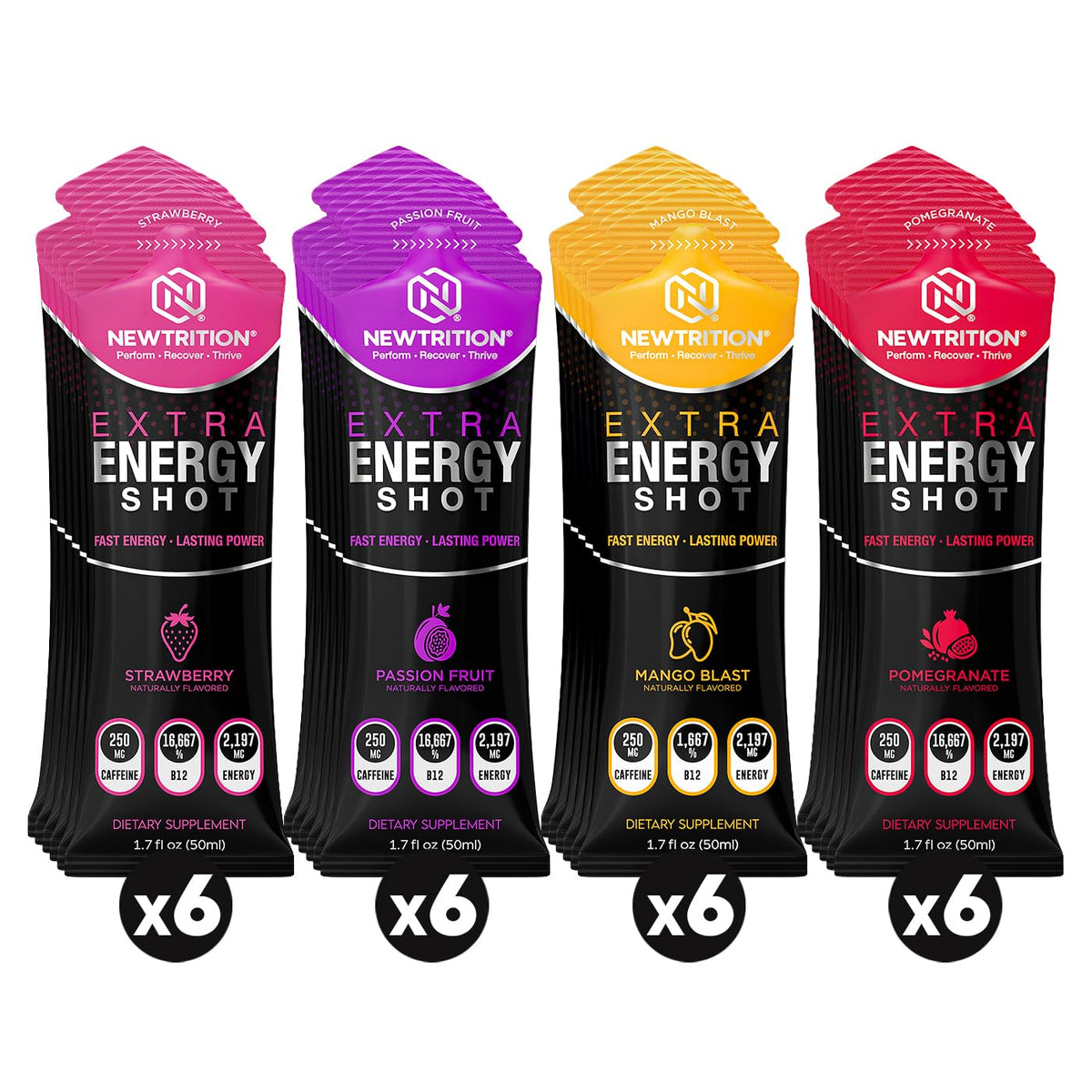 NewTrition energy shots for quick boost