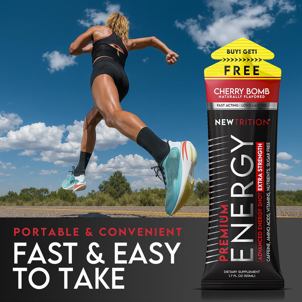 NewTrition energy shots for quick recovery