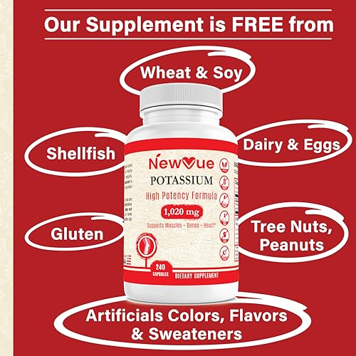 NewVue potassium for optimal nutrition