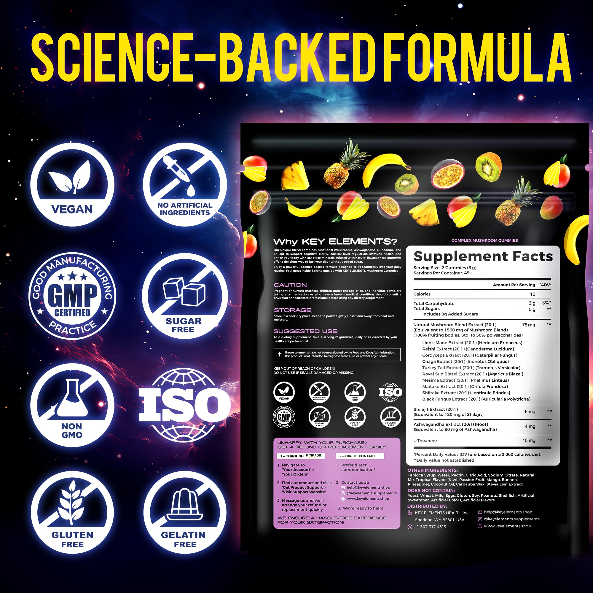 next mushroom gummies for holistic health