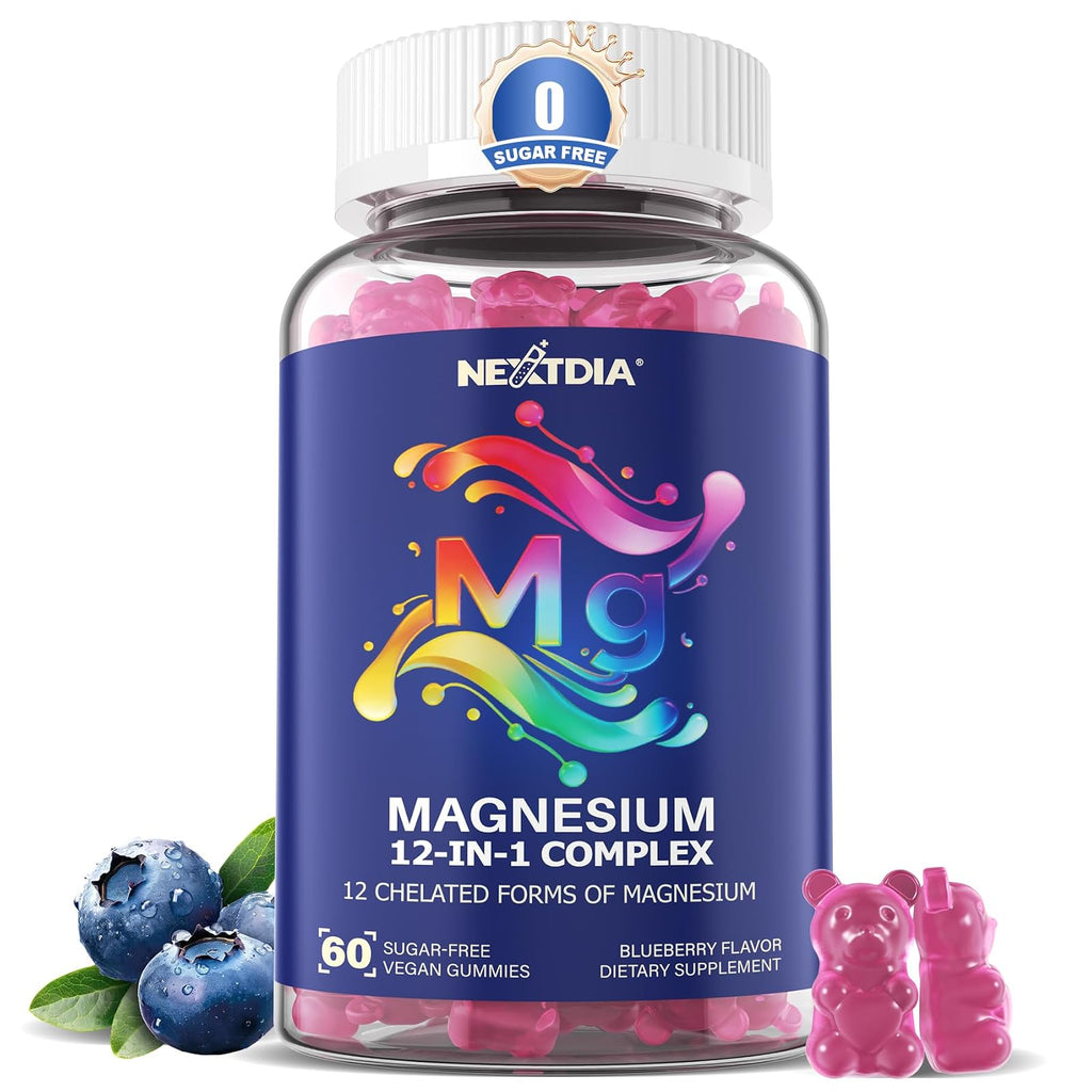 Nextdia magnesium glycinate gummies for relaxation