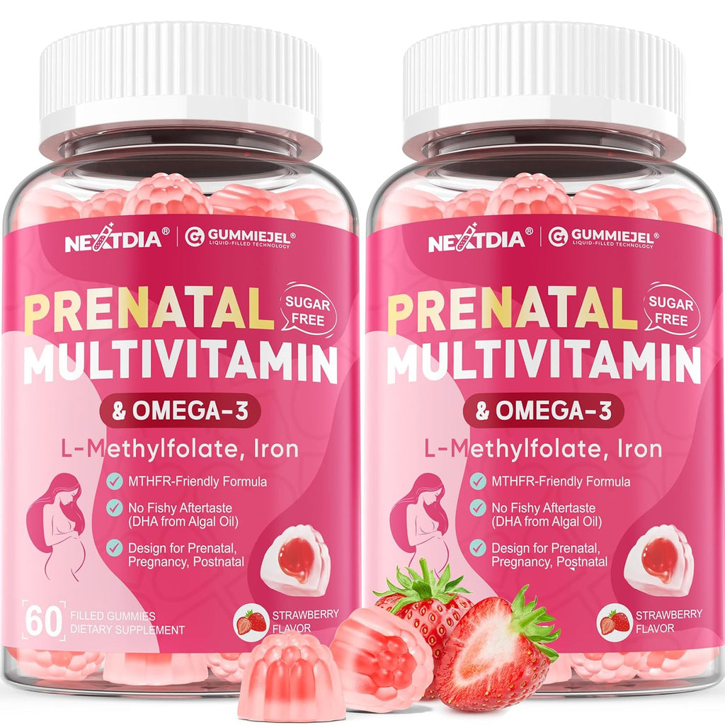 Nextdia prenatal vitamins gummies for moms