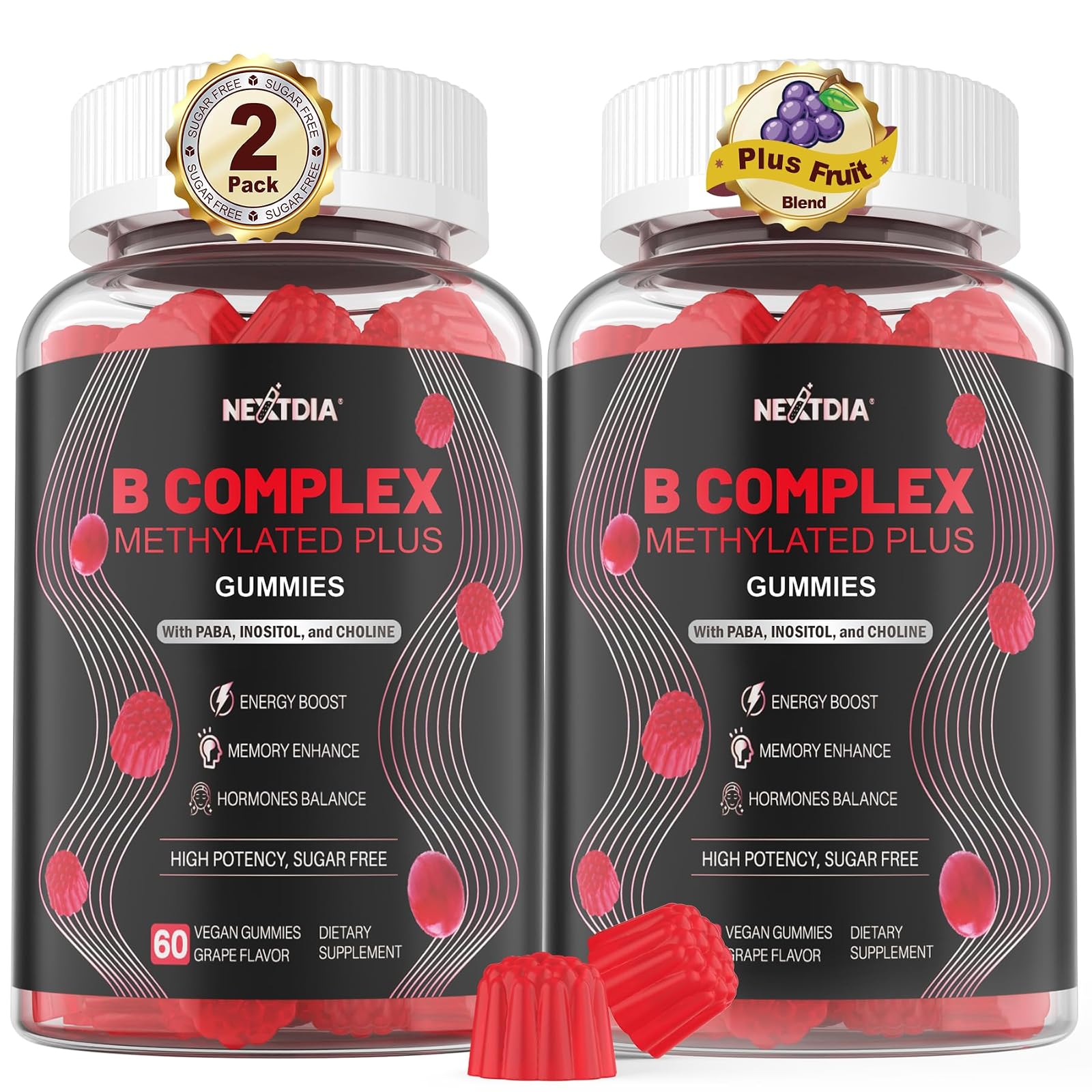 nextdia vitamin b complex gummies