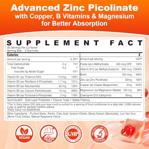 Nextdia zinc gummies for daily wellness