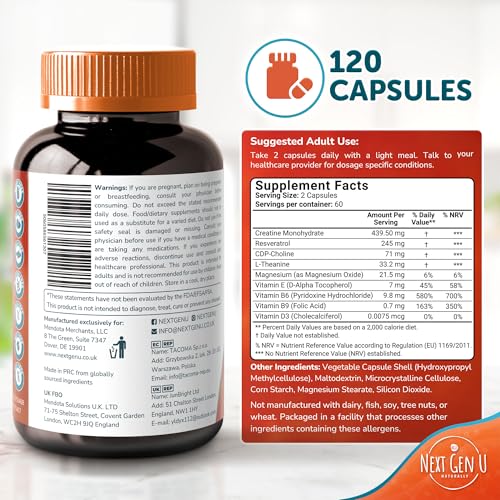 NextGenU multivitamin capsules for energy boost