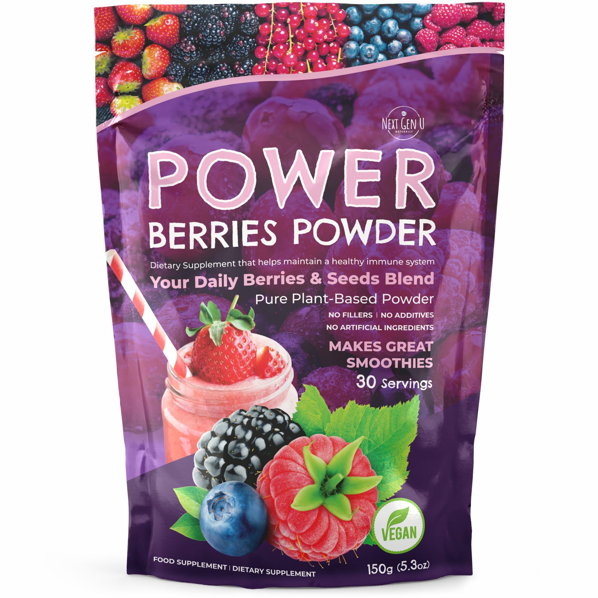 NextGenU Super Berry Powder detox benefits