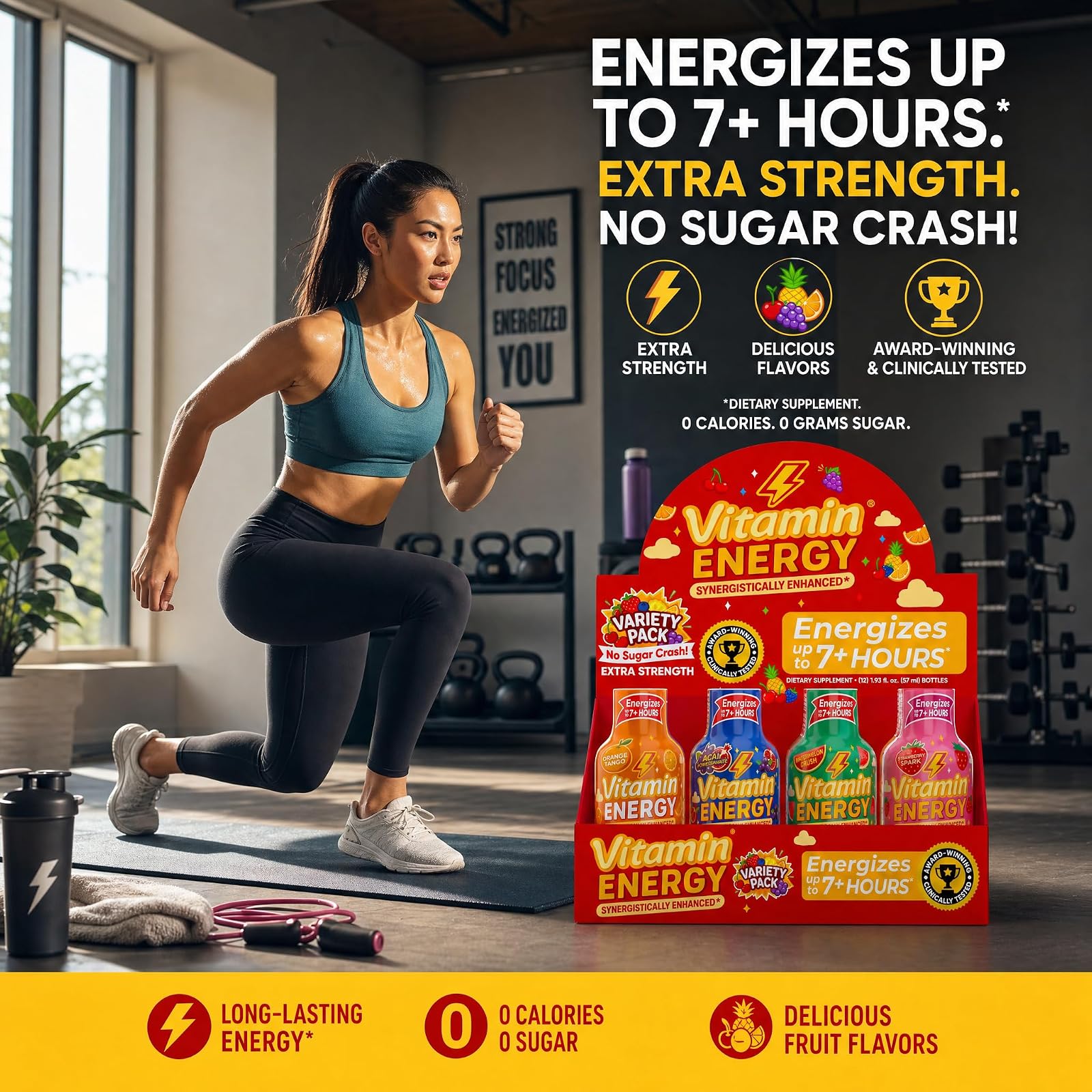 niacin and b6 vitamin energy shot